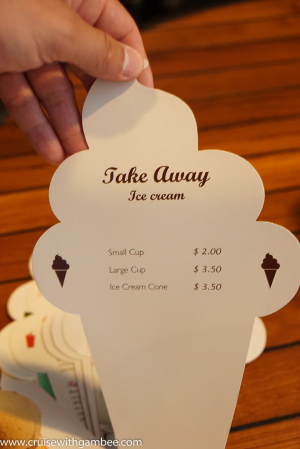 MSC Cruises Divina Menus – cruise with gambee