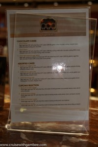 MSC Cruises Divina Menus – cruise with gambee